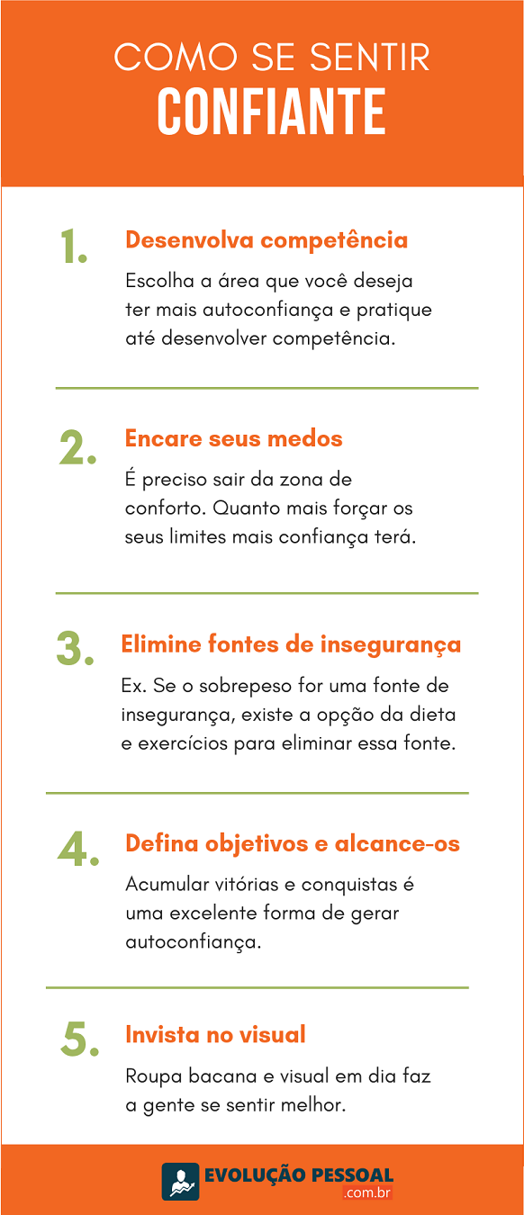 Como se Sentir Confiante? 5 Dicas para Turbinar Sua Autoconfiança